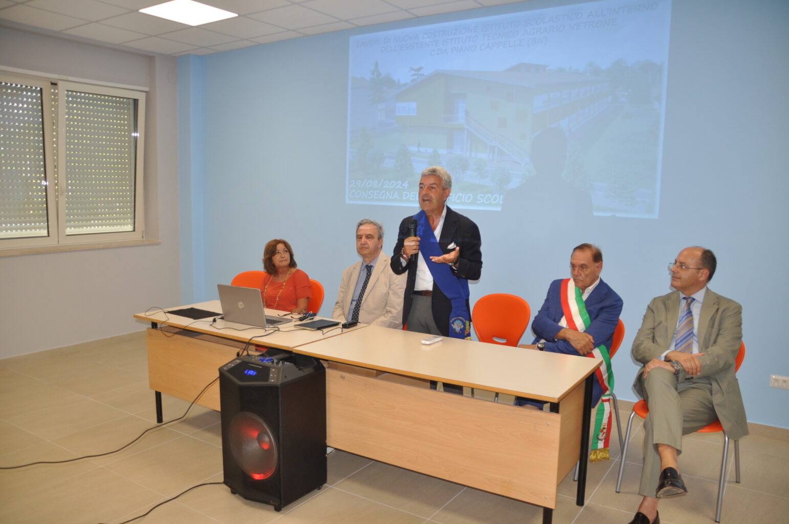 Benevento, inaugurato il nuovo edificio scolastico presso l’Agrario ...