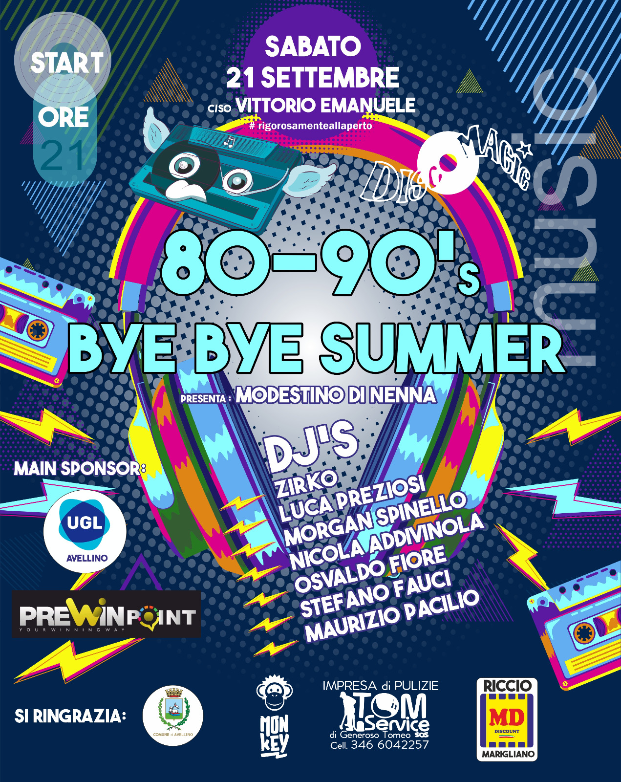Avellino, “Bye Bye Summer-La Notte dei Dj’s”. - Nuove Cronache