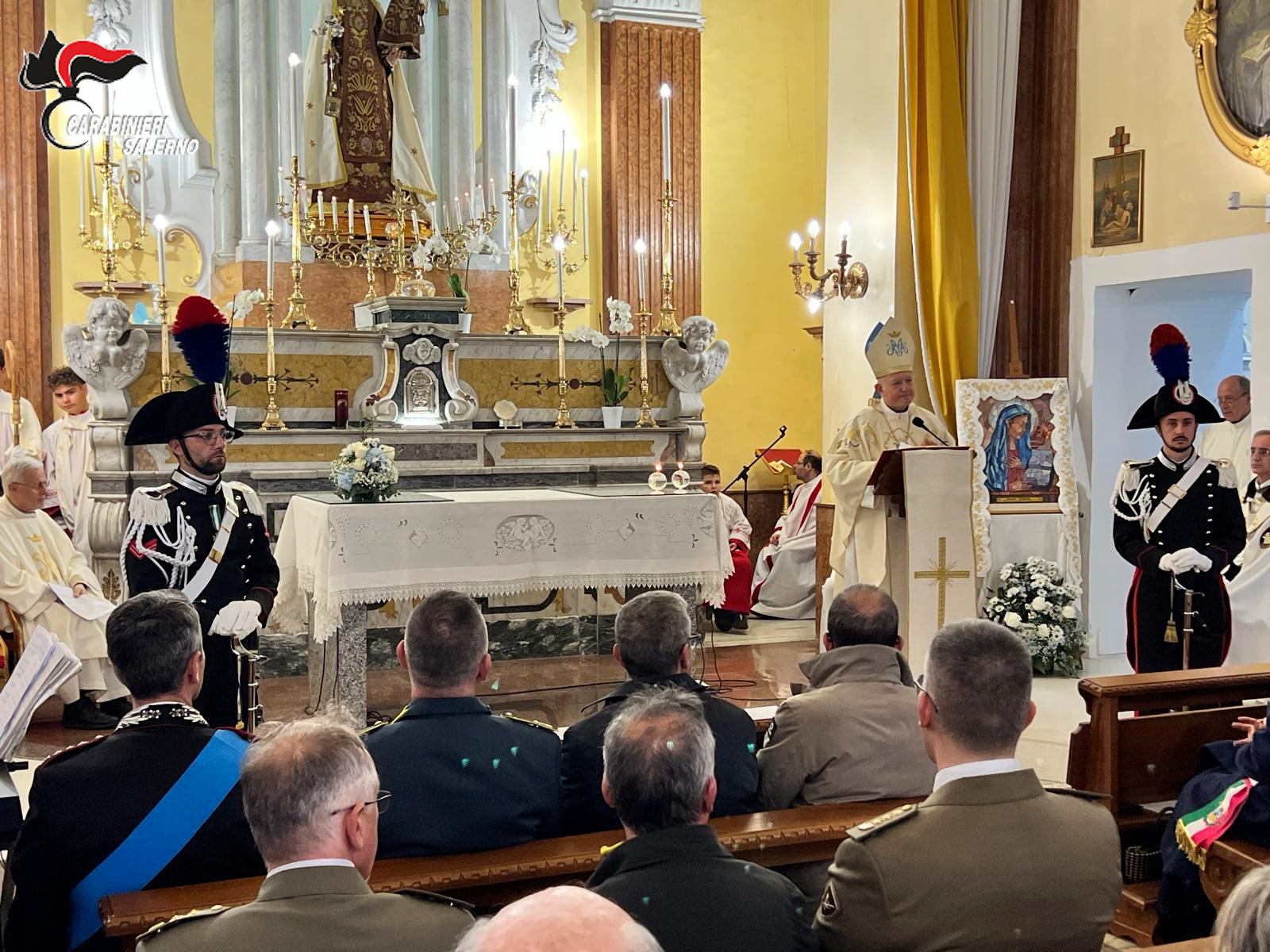 Salerno, 21 novembre, i Carabinieri celebrano la Virgo Fidelis, patrona ...